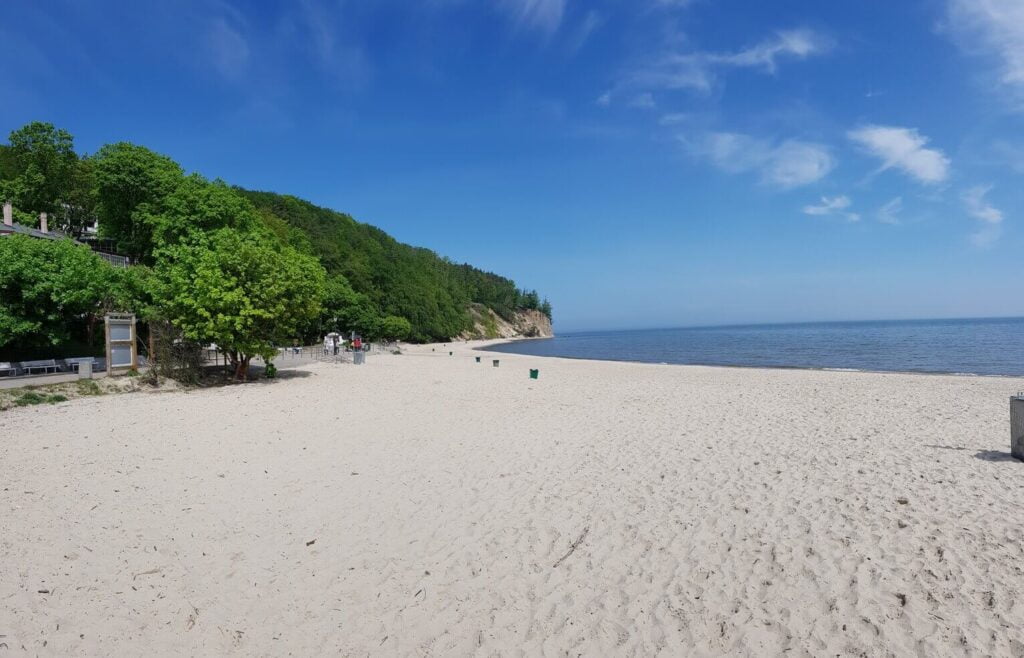 Gdynia (Orłowo) - klif, plaża i molo - fotorelacja - SUERTE